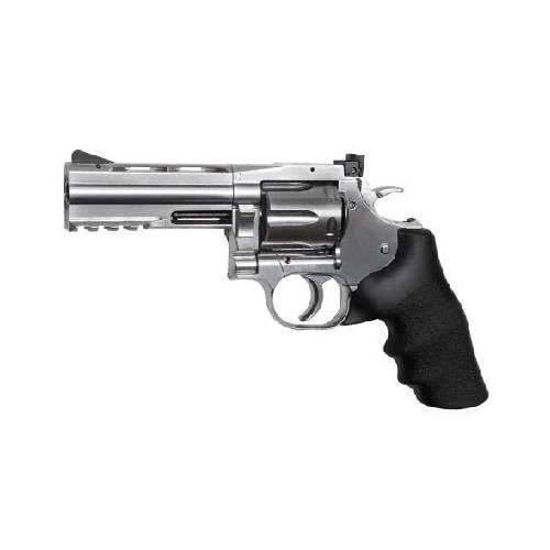ASG 18610 GNB CO2 DAN WESSON 715 4″ AIRSOFT REVOLVER SILVER